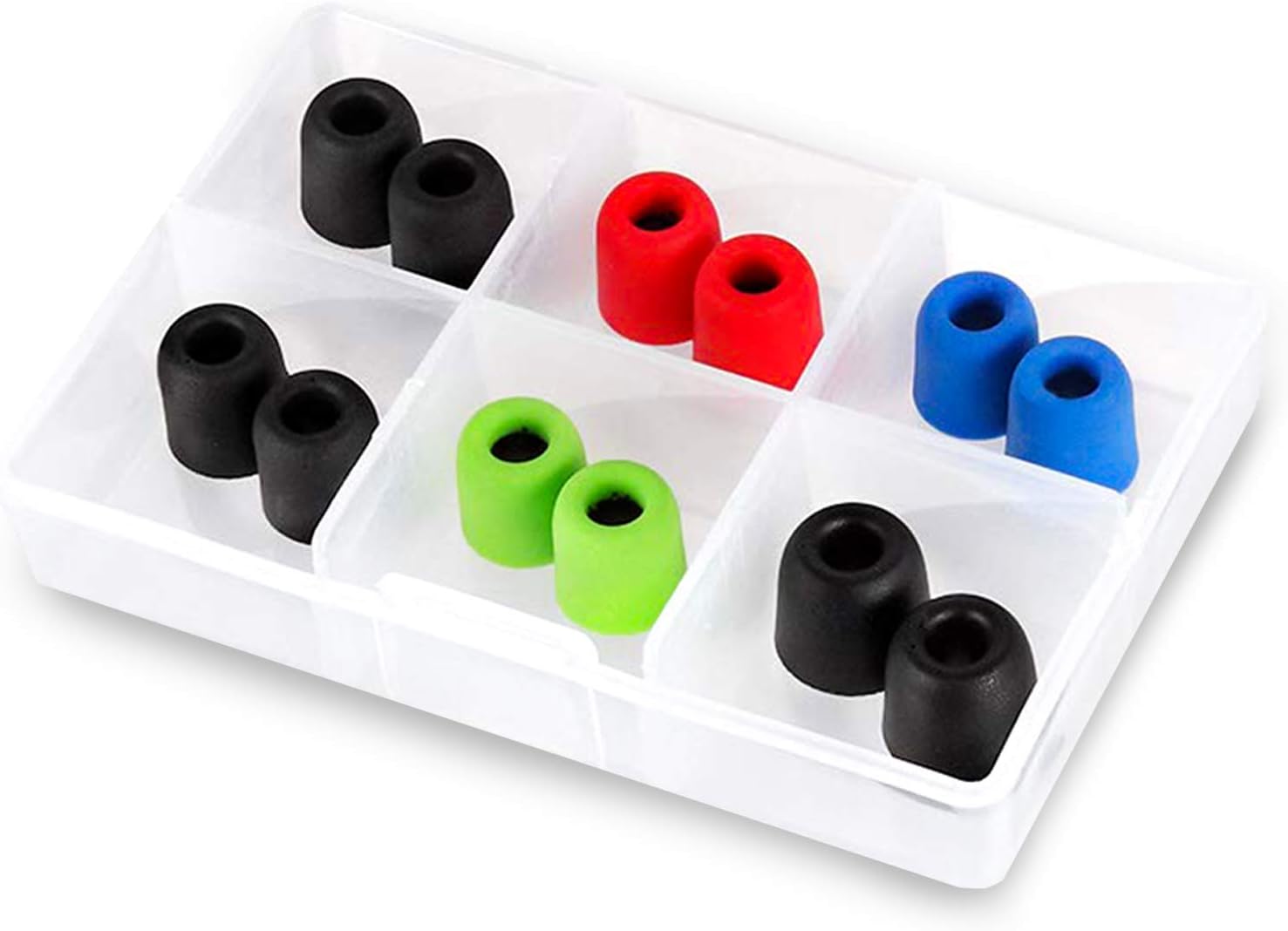 Amazon.com: KLIM Earphone Foam Earbud Tips 4.5 mm + New Version + 12 ...