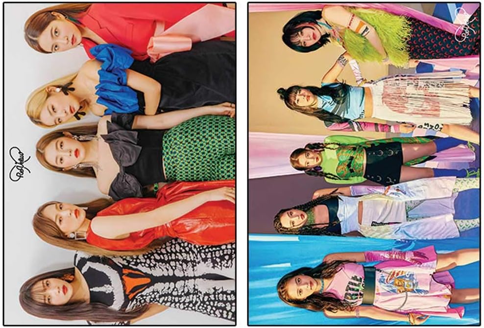 Buy IDOLPARK K-POP Idol Group 2021 New 12 Poster & 1 Sticker Set (All ...