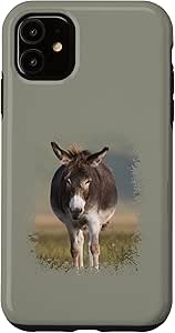 Amazon.com: iPhone 11 Donkey Photo Splatter Art Tee Case : Cell Phones & Accessories