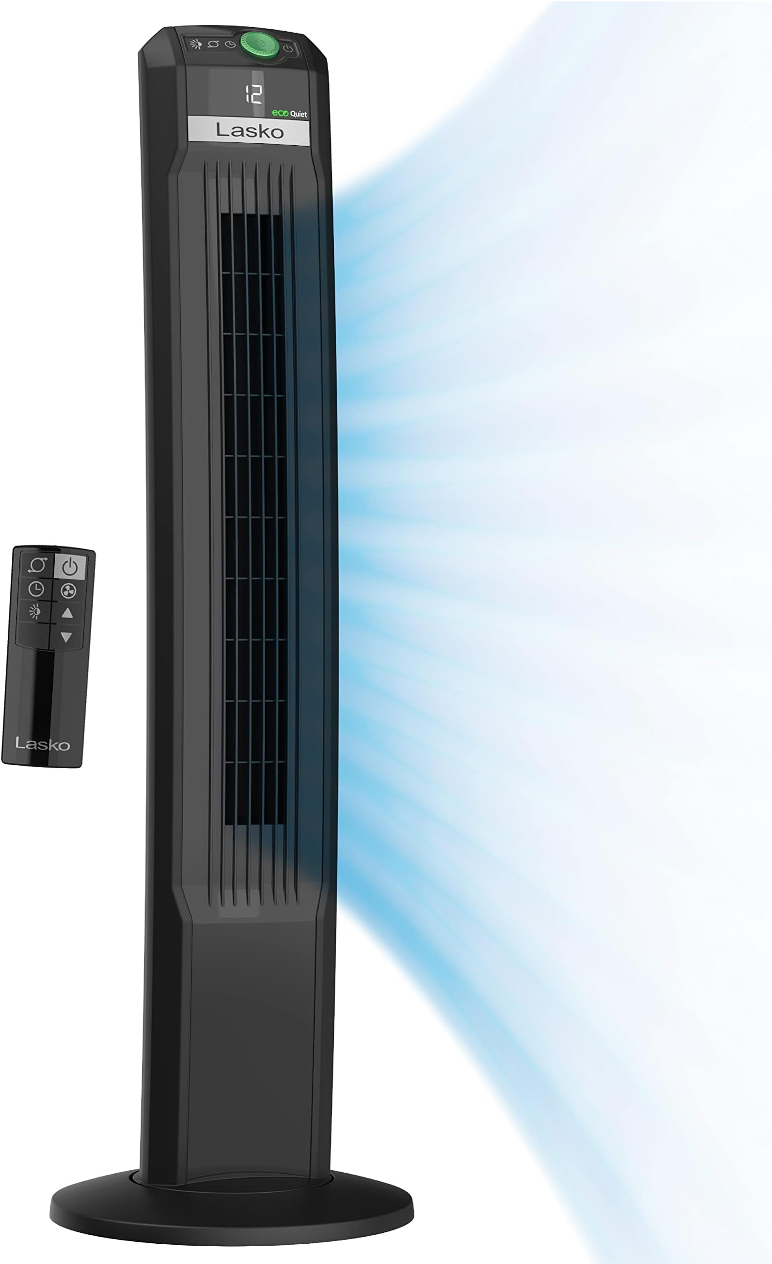 Amazon.com: Lasko U35122 Oscillating High Velocity Fan with Remote ...