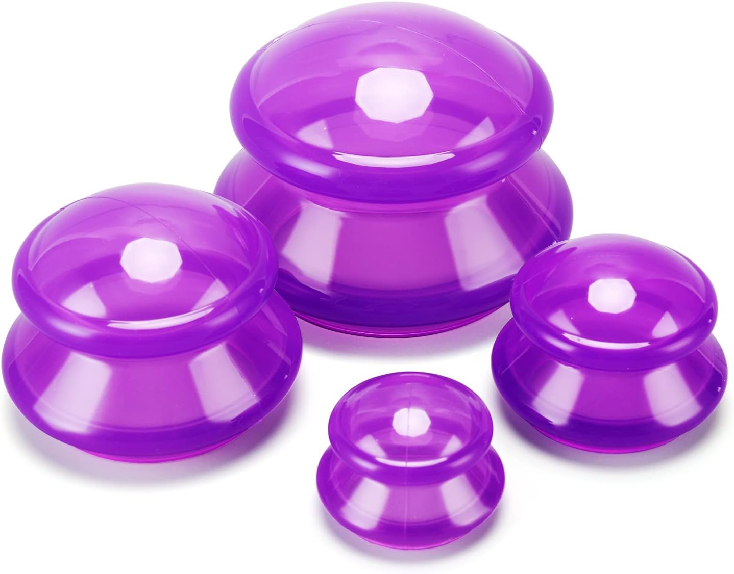 Silicone Cupping Therapy Set, Professional Studio and Home Cupping Set ...