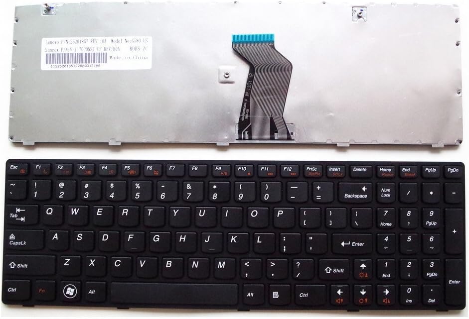 LAPSTAR* Laptop Keyboard for Lenovo Ideapad G580 G580a G585 G585a V580 ...