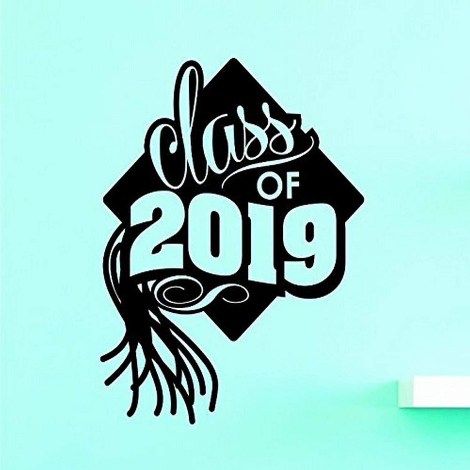 Amazon.com: Design with Vinyl Top Selling Decals Class of 2019 Wall Art ...