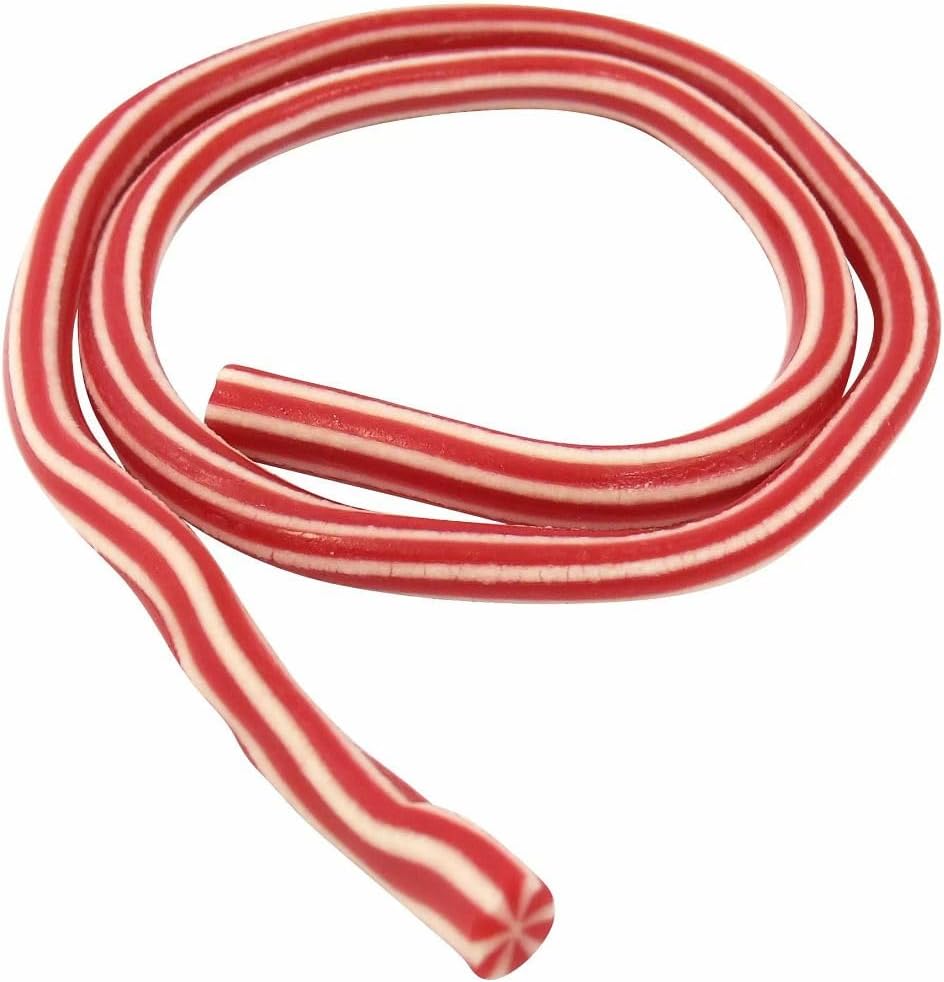 Giant Red & White Cables - 30 Candy Sticks Sweets : Amazon.co.uk: Grocery