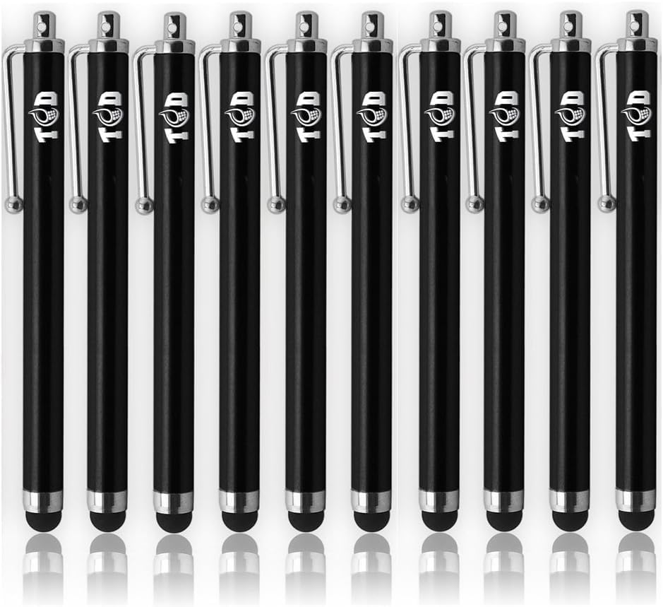 Amazon.com: TCD 100 Pack Black High Precision Universal Capacitive ...