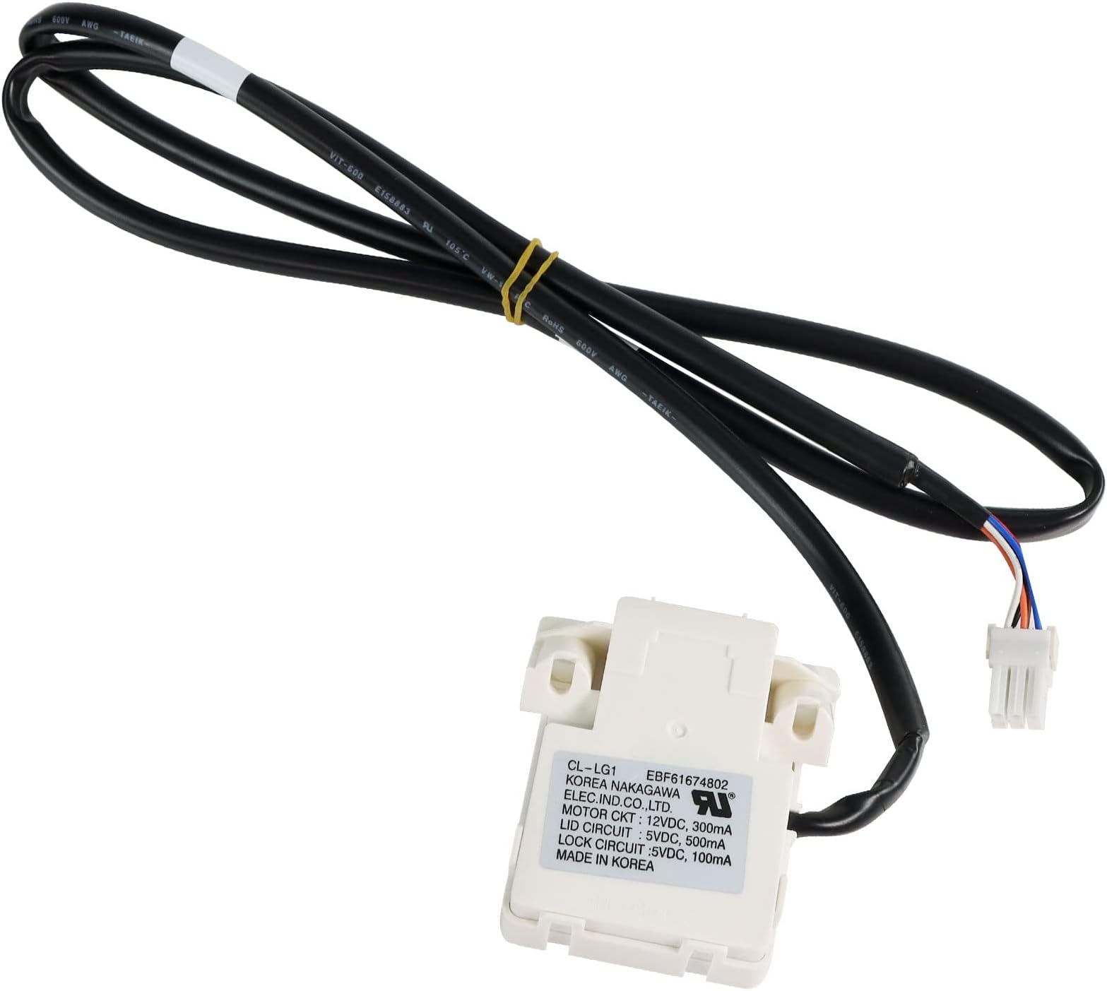 Amazon.com: EBF61215202 Washer Lid Switch Assembly Replacement Part ...