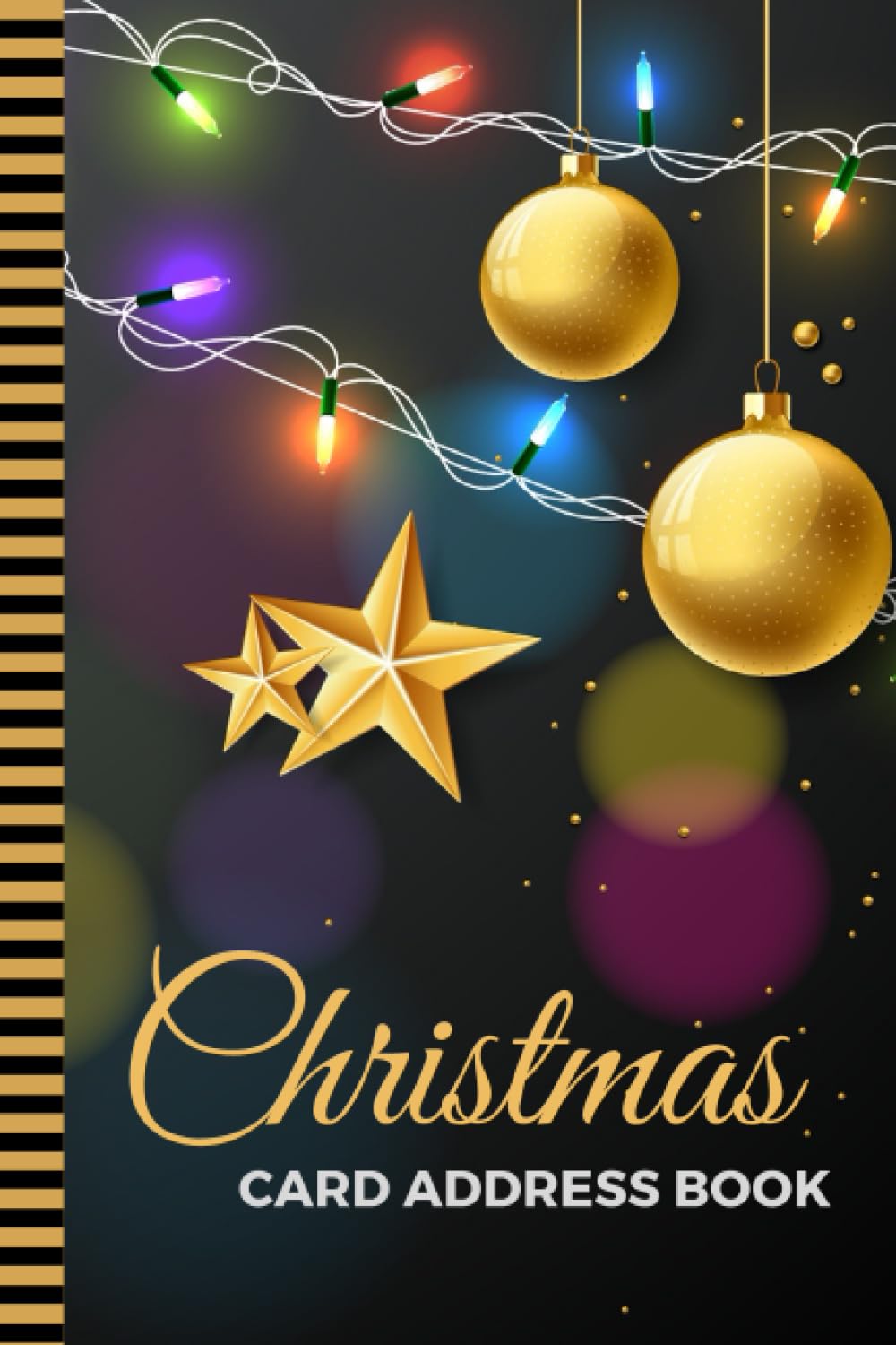 Christmas Card Address Book: 10-Year Logbook / 6x9 Tracker For Holiday ...