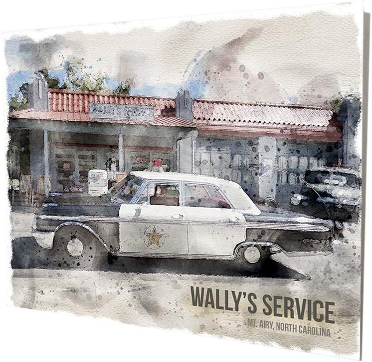 Amazon.com: Mayberry Mt Airy North Carolina Wally's Service Station ...