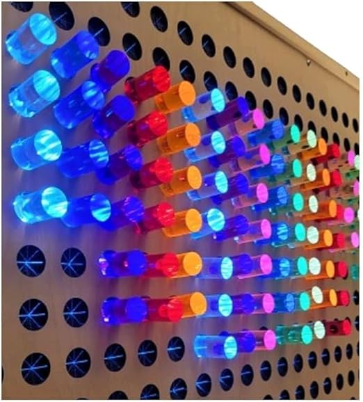 Amazon.com: Sensory Crafters Giant 38" x 27" LED Pegboard: Bright ...