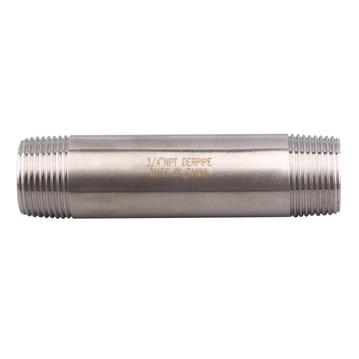 Snapklik.com : 3/4" X 3/4" NPT Male Nipple Stainless Steel 304 Cast ...