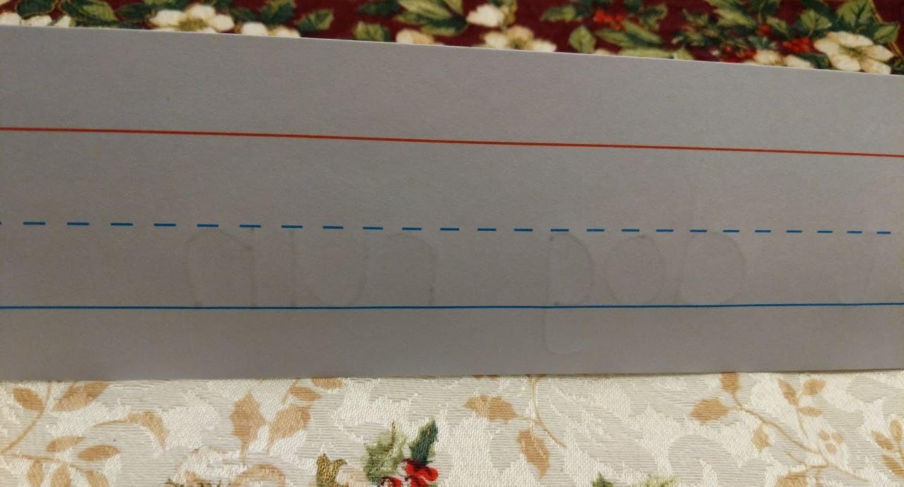 Amazon.com: Chell White Sentence Strips Cardstock 3” x 12”, Thick Ruled ...