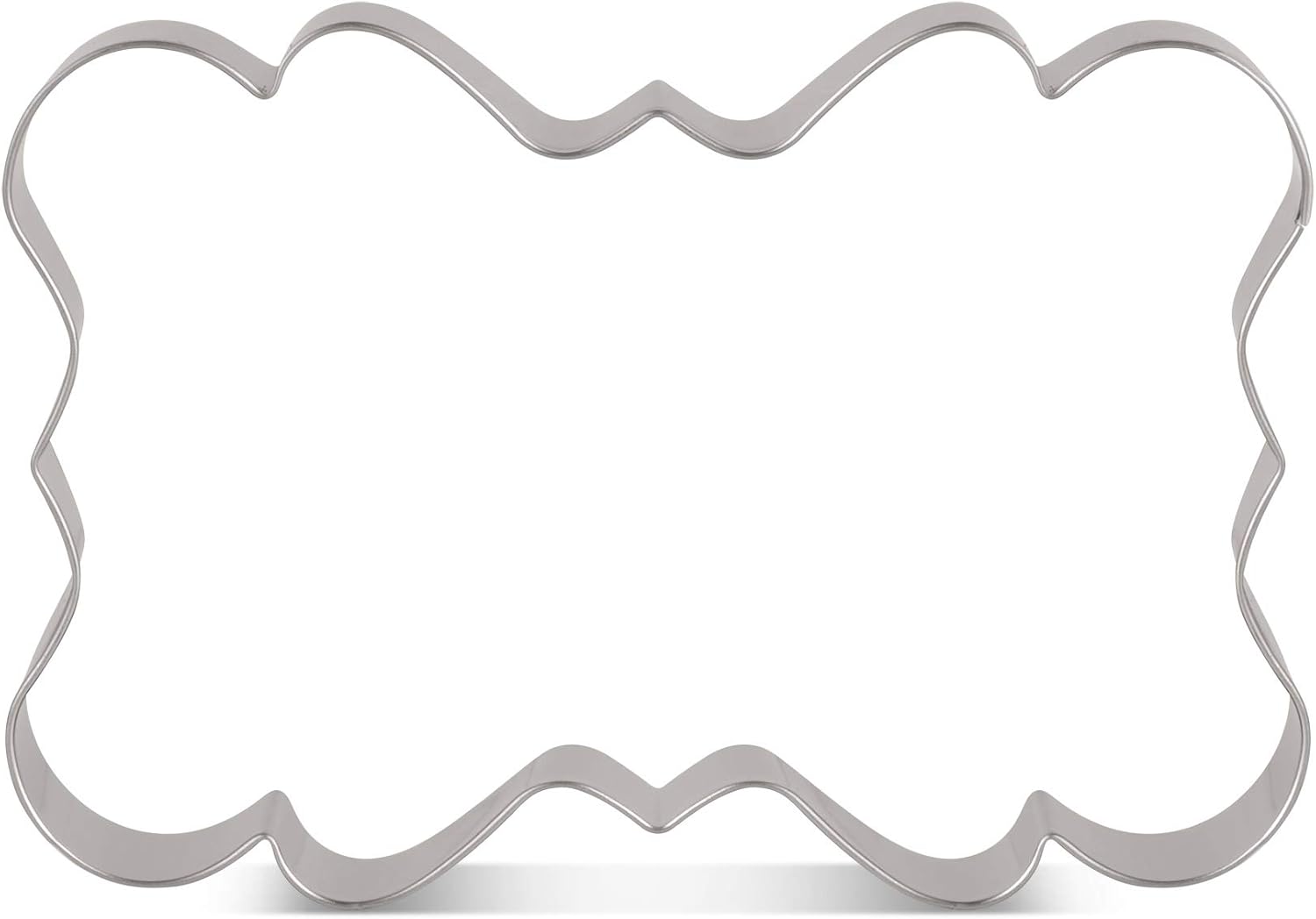 Amazon.com: LILIAO Large Rectangle Fancy Plaque Cookie Cutter Frame ...