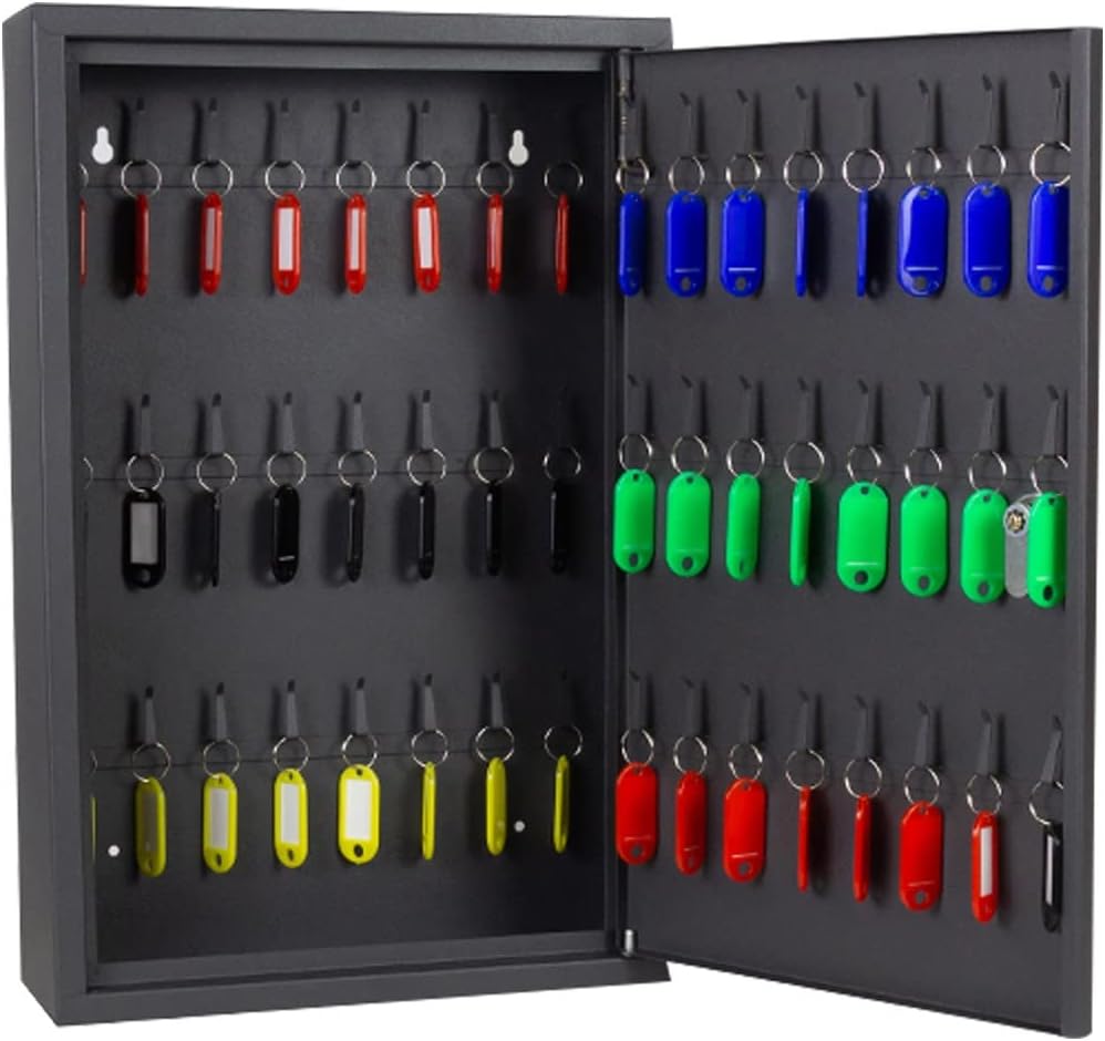Amazon.com: Key Cabinet Key Cabinet Organizer Security Key Box with ...