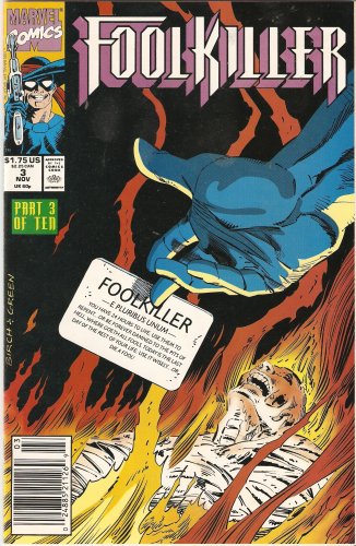 Amazon.com: Foolkiller #3 December 1990: Steve Gerber, J.J. Birch and ...