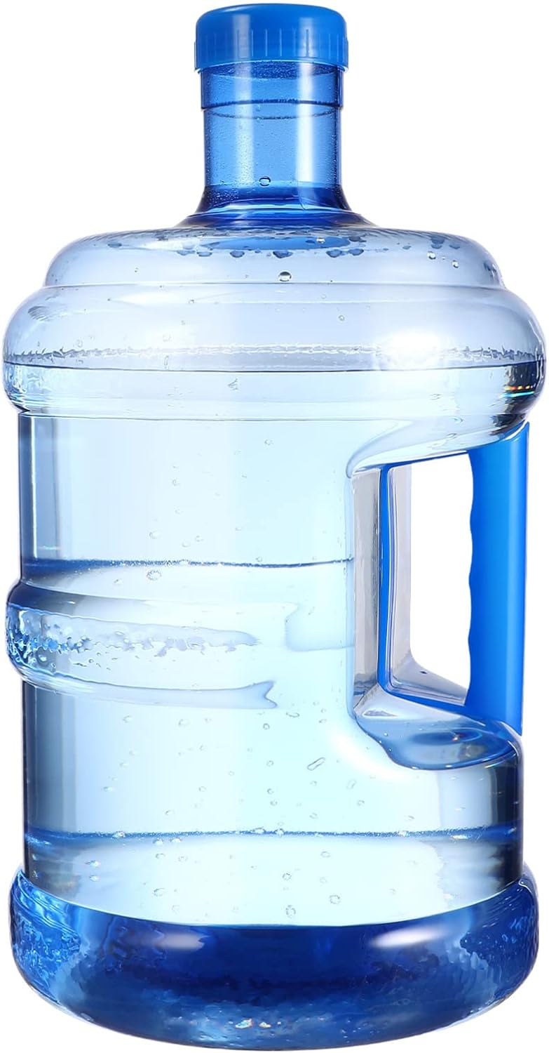 Amazon.com: Wakauto 2 Gallon Reusable Plastic Water Bottle With Screw ...