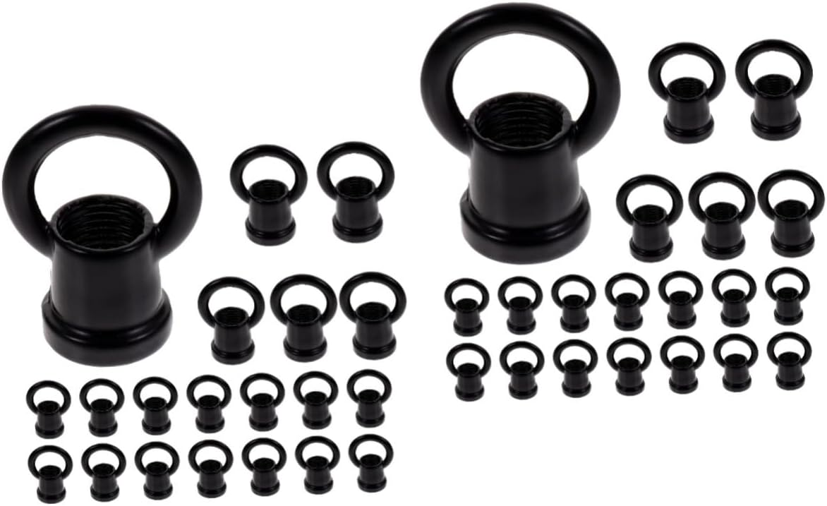 Amazon.com: Veemoon 40 Pcs Strong Ring Ceiling Lantern Hooks Ceiling ...