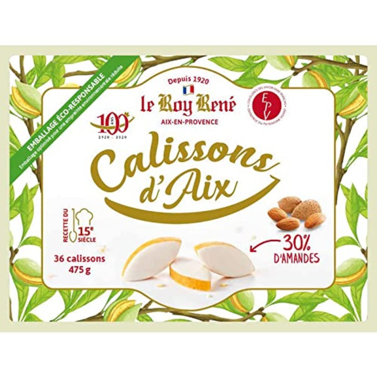 Amazon.com : Roy Rene Calissons from Provence, France (16.75 oz ...