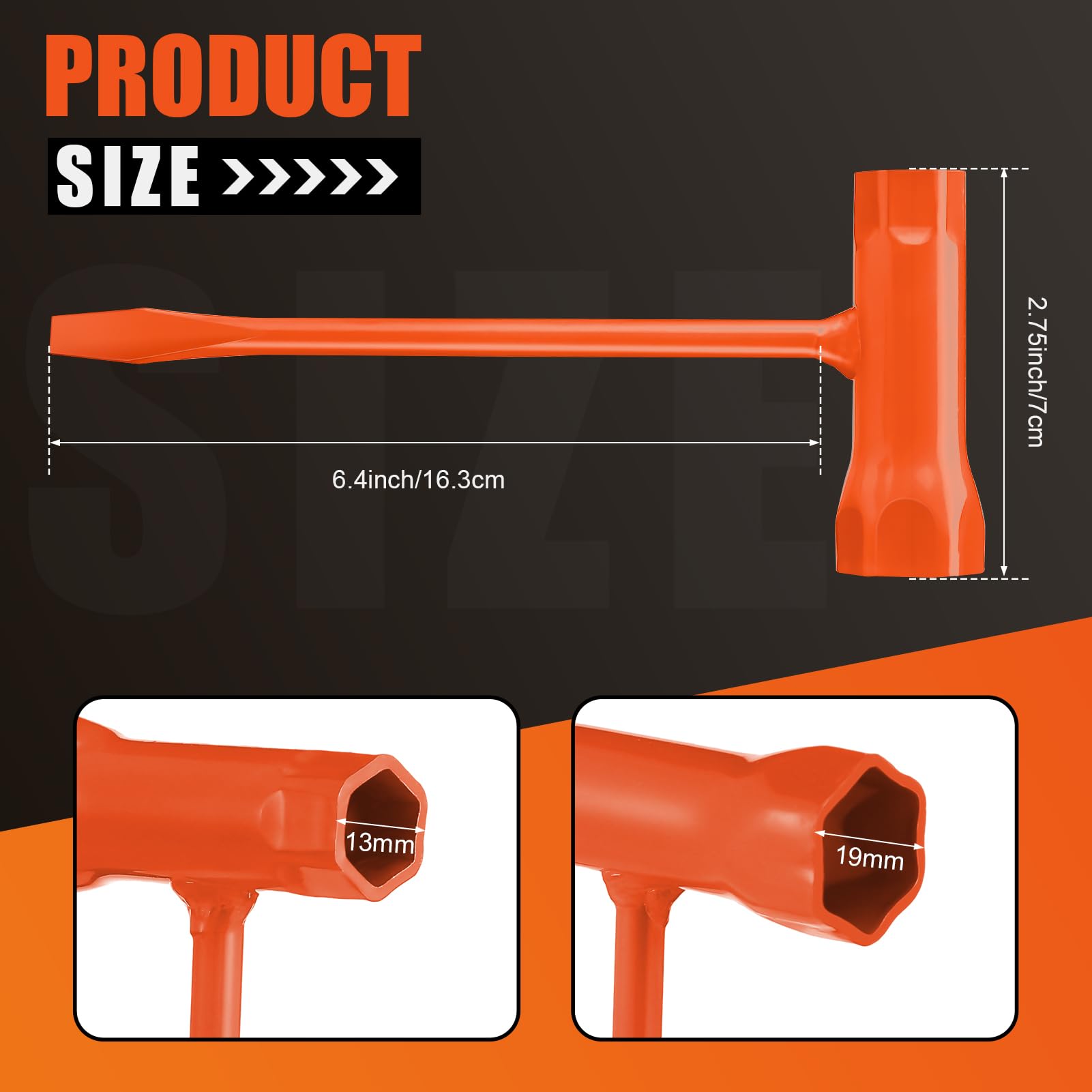 Snapklik.com : Leriton 5 Pcs Chainsaw Bar Wrench Replacement ...