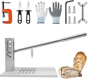 Amazon.com: Oyster Shucker Machine Adjustable Height Clam Oyster Opener ...