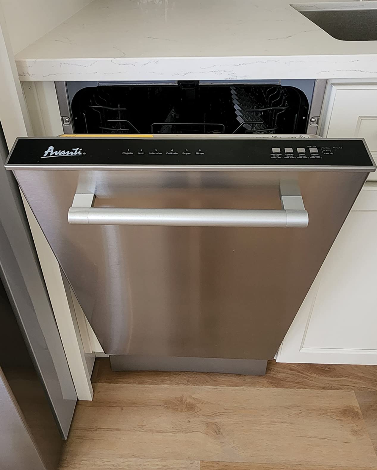$18/mo - Finance Avanti DWT18V3S Dishwasher 18-Inch Built in with 3 ...