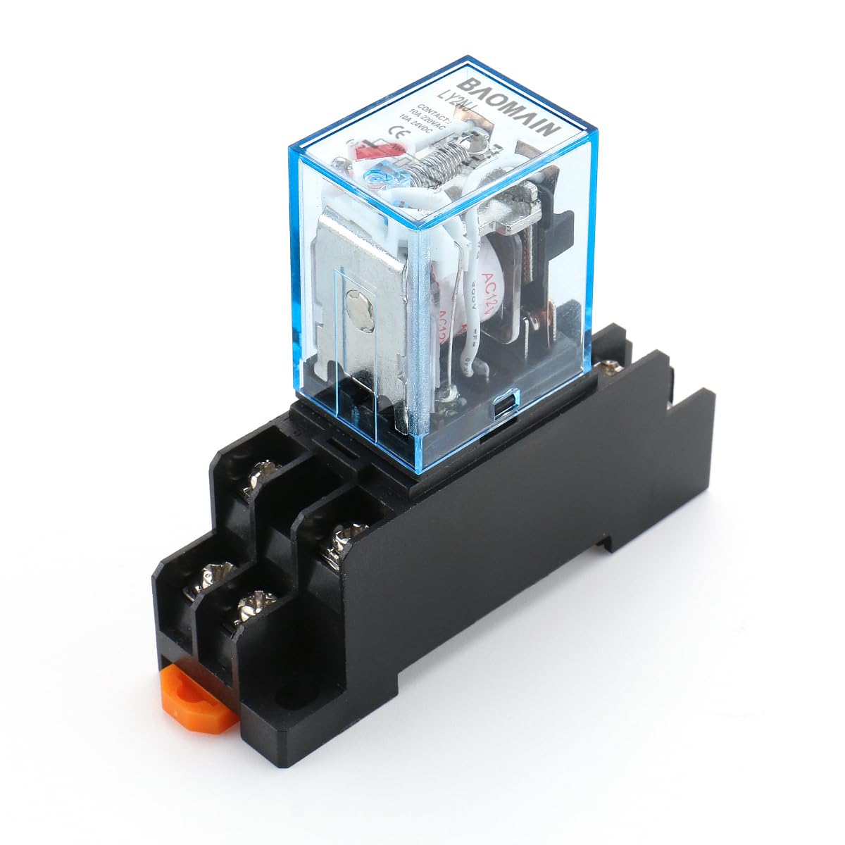 Amazon.com: Baomain LY2NJ General Purpose Power Relay, DPDT 8 Pins ...