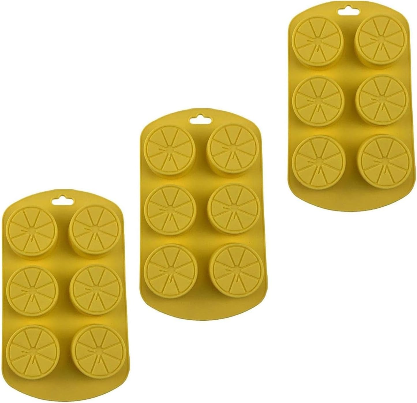 Amazon.com: Ice Mould Tray Makes 6 Perfect 3D Lemon Molds, Hawaiian ...