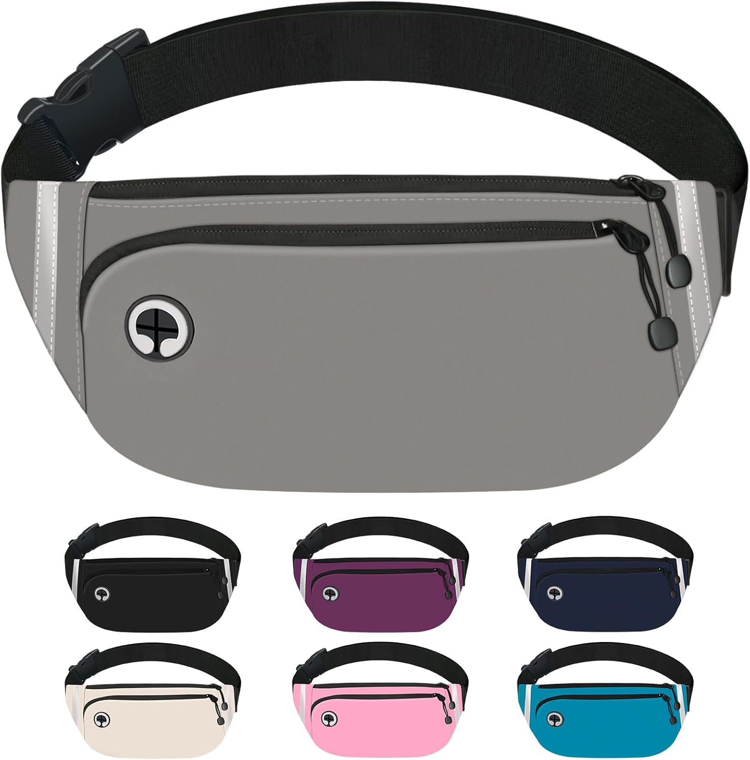 Amazon.com | TORRYZA Fanny Packs for Women Men, Waterproof Waist Pack ...