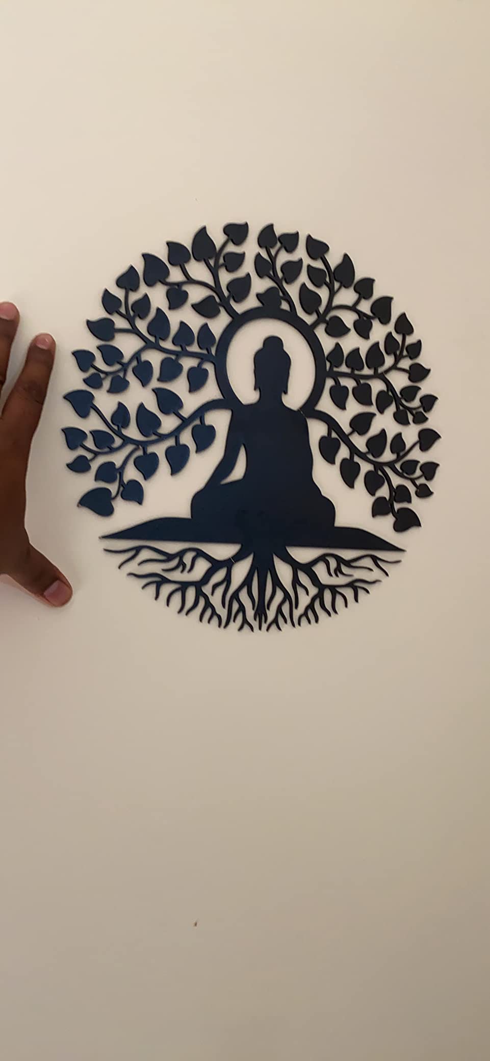 WallDaddy Self Adhesive Mdf Laser Cutout Home Decor Wall Art Stickers ...