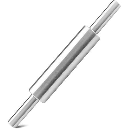 Amazon.com: Norpro Stainless Steel Rolling Pin: Home & Kitchen