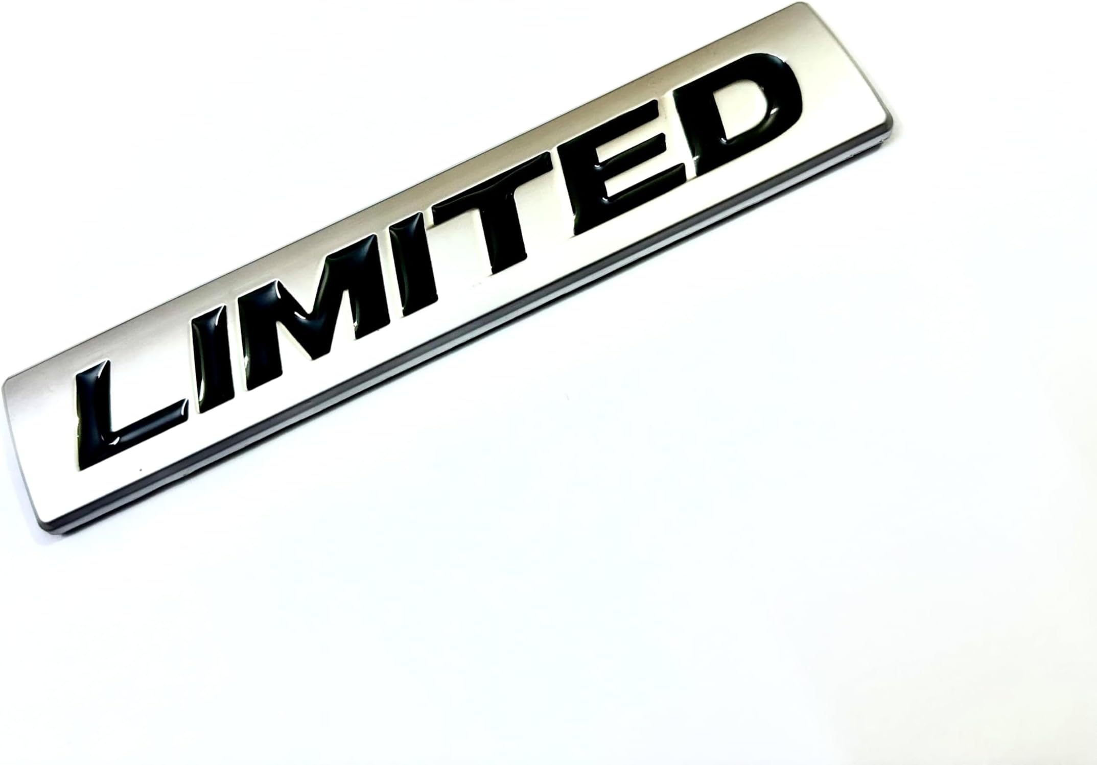 Amazon.com: 2X Chrome Metal Limited Edition Logo Emblem Auto Badge 3D ...