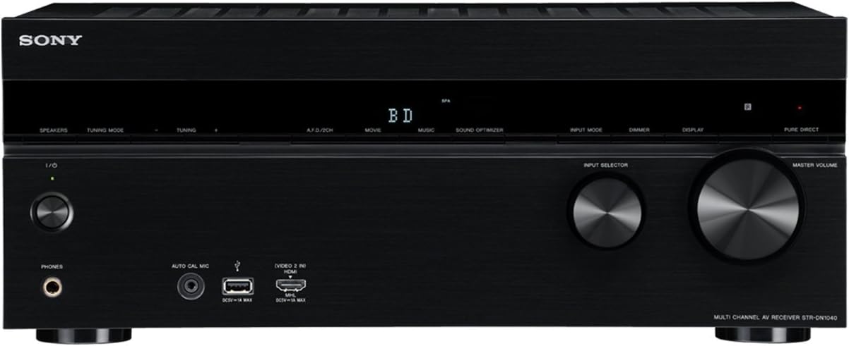 Sony STR-DN1040 Receptor AV Inalámbrico y Alámbrico : Amazon.com.mx ...