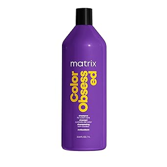 Amazon.com: Matrix Color Obsessed Antioxidant Shampoo | Enhances Hair ...
