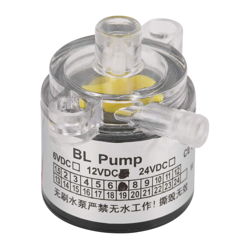 Amazon.com: 12V 7W Brushless Water Pump, Low Noise Environmental Mini ...