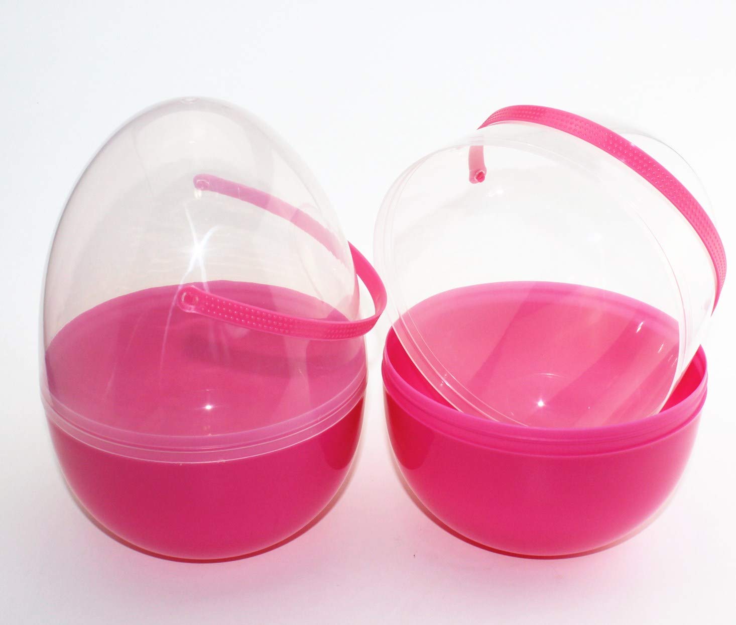 10" Giant Easter Egg Empty Plastic Egg Shaped Container for Easter (2 ...