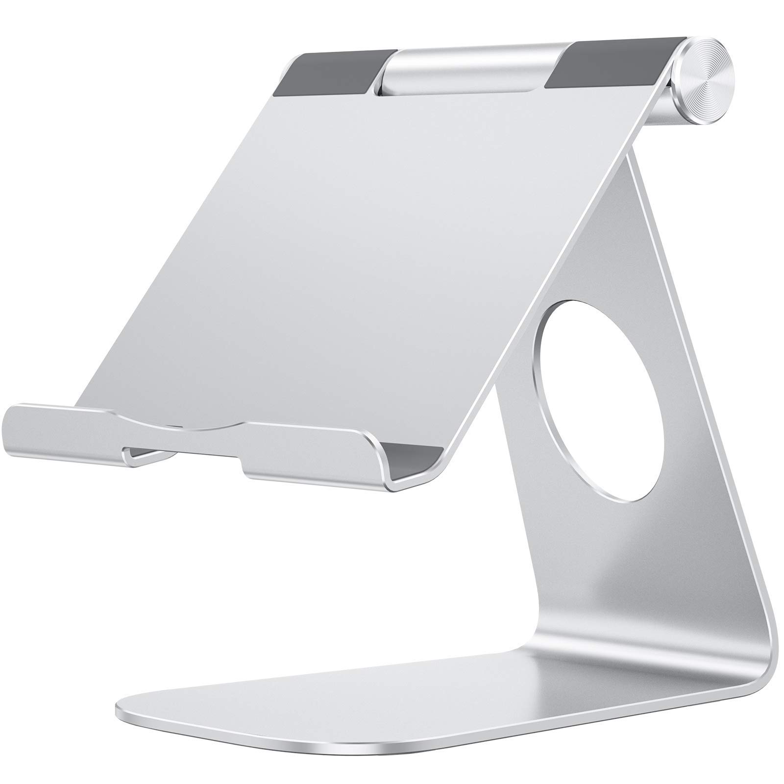OMOTON Adjustable Tablet Stand Compatible with iPad, Tablets (Up to 12. ...