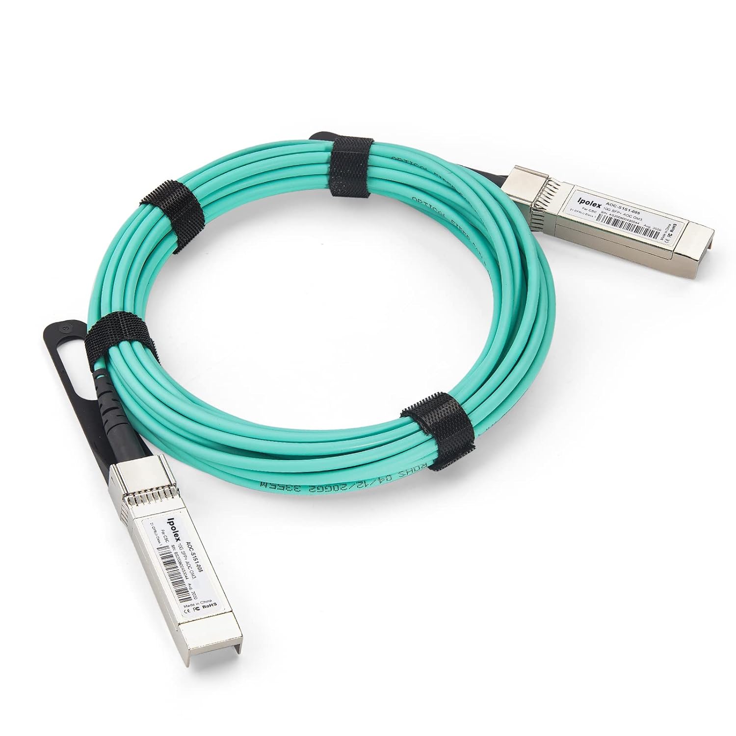 Amazon.com: 10G SFP+ AOC Cable - 10GBASE SFP+ Active Optical Cable for Cisco SFP-10G-AOC5M ...