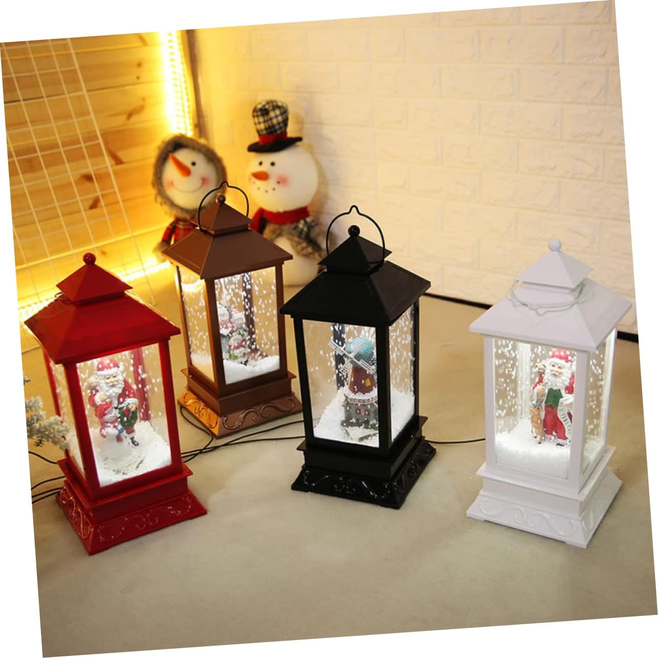 Uonlytech LED Lanterns Faroles Decorativos para Decoraciones ...