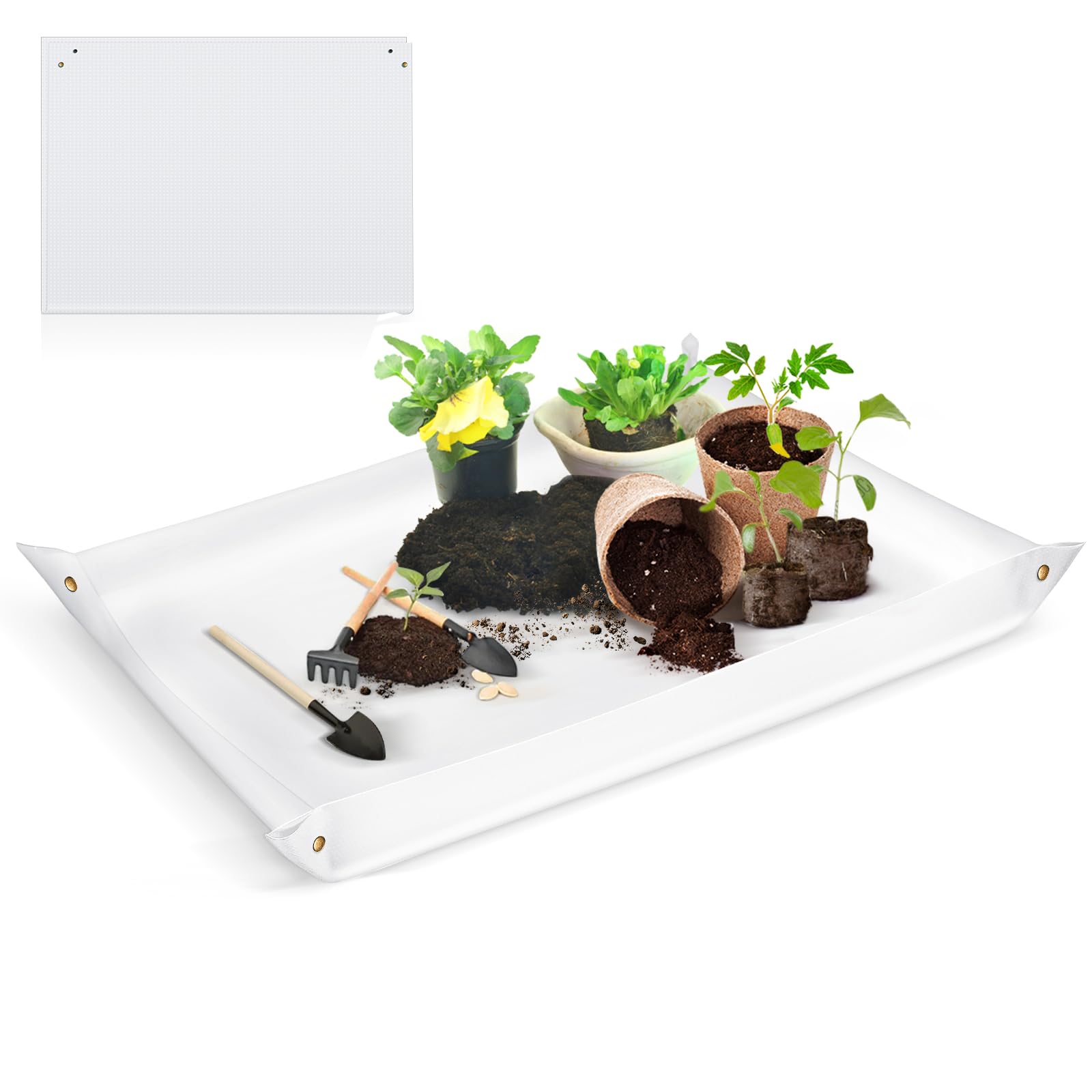 Amazon.com: Plant Repotting Mat, Waterproof Thicker Transplanting Mat ...