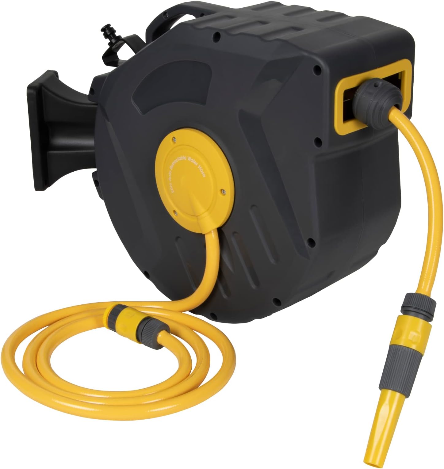 Hozelock 2490R8000 Auto Reel hose box with 20 m hose, assorted colors ...