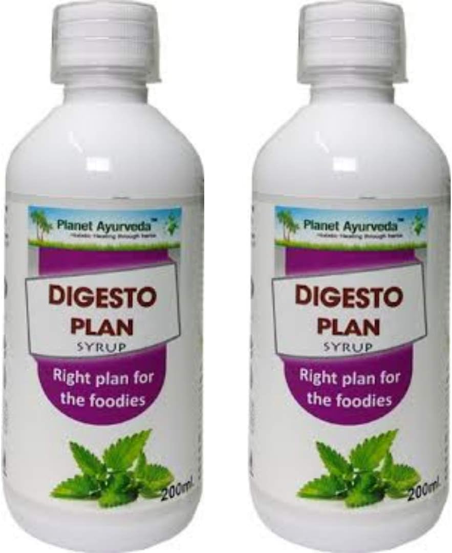 Amazon.com: PLANET AYURVEDA DIGESTO Plan Syrup 200ml : Health & Household