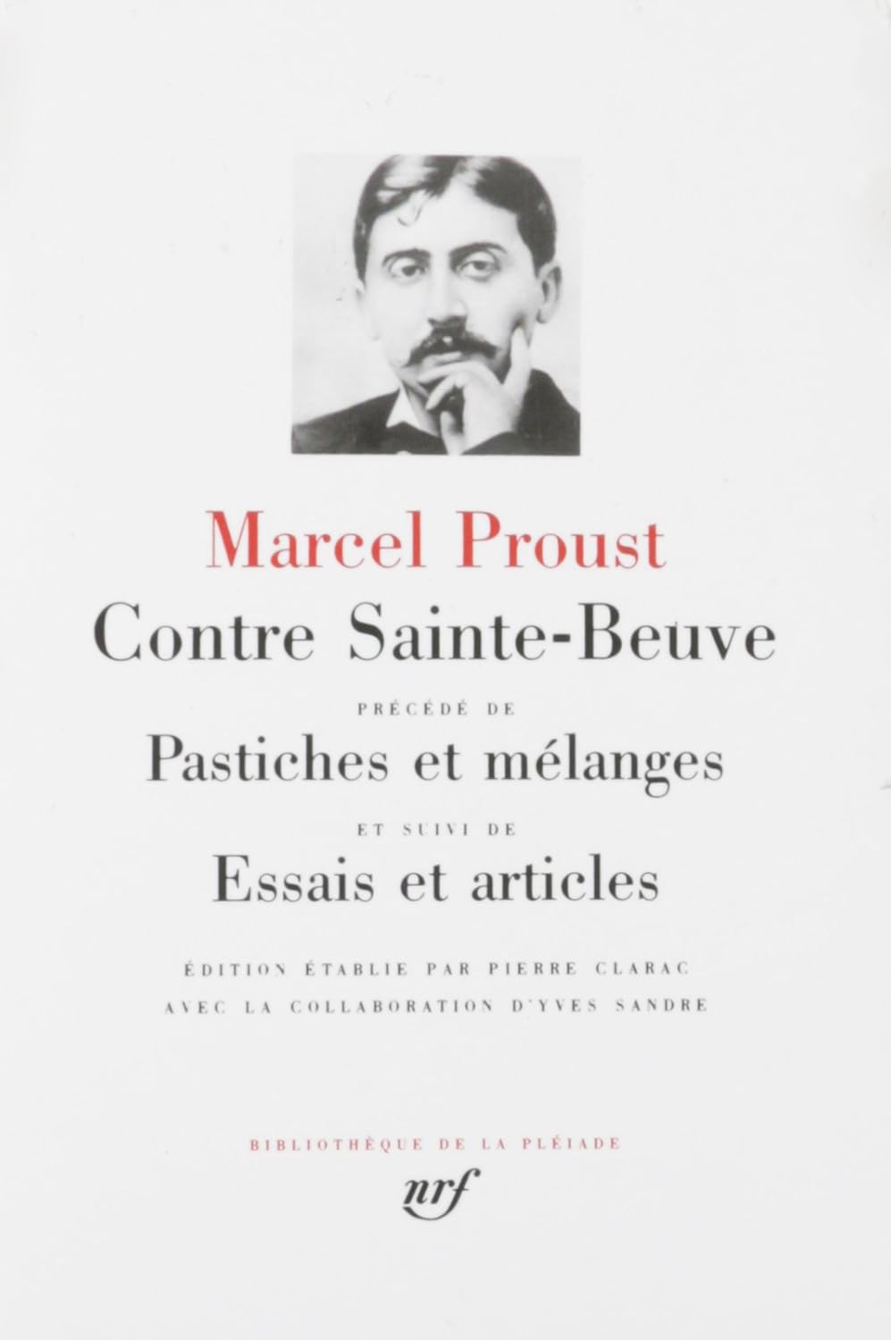 Amazon.fr - Jean Santeuil; Les Plaisirs et Les Jours : Bibliotheque De ...
