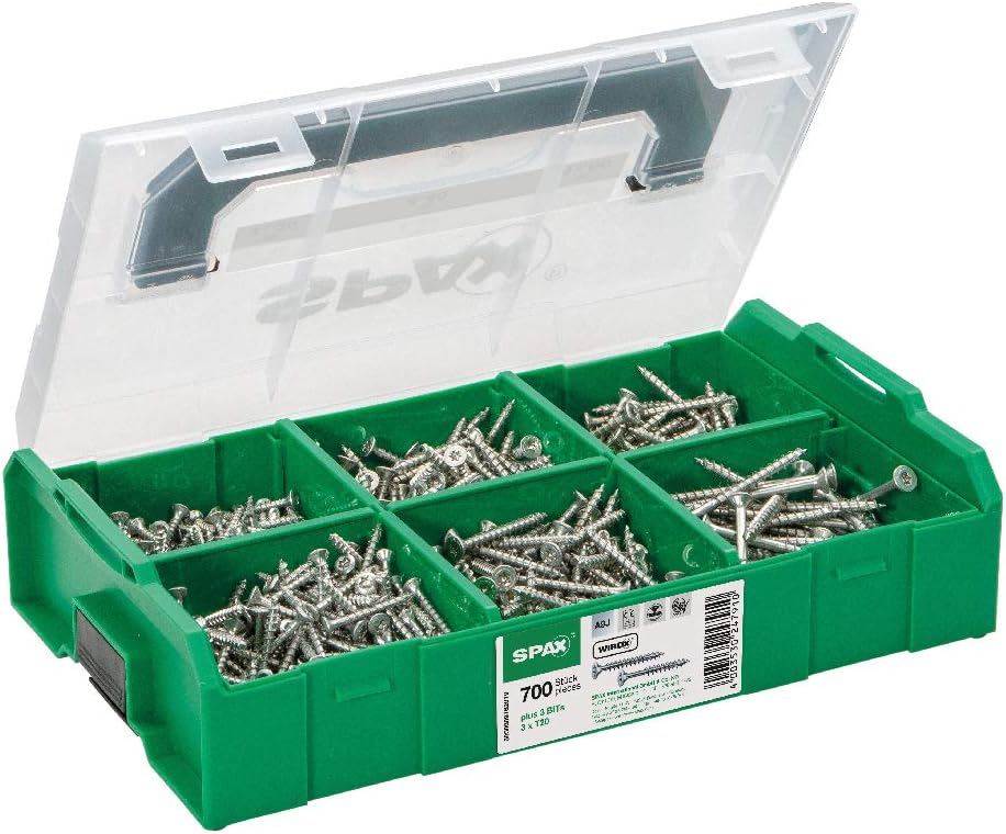 Amazon.com: Spax Tool Case, L-BOXX, Wirox A3J, Countersunk Head T-Star ...