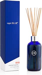 Amazon.com: Capri Blue Coconut Santal Reed Diffuser Set - Includes Reed ...