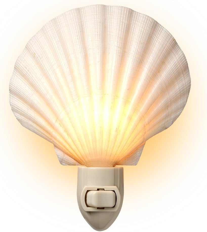 Tumbler Home Sea Shell Light - Pink Murex Seashell Night Light for ...