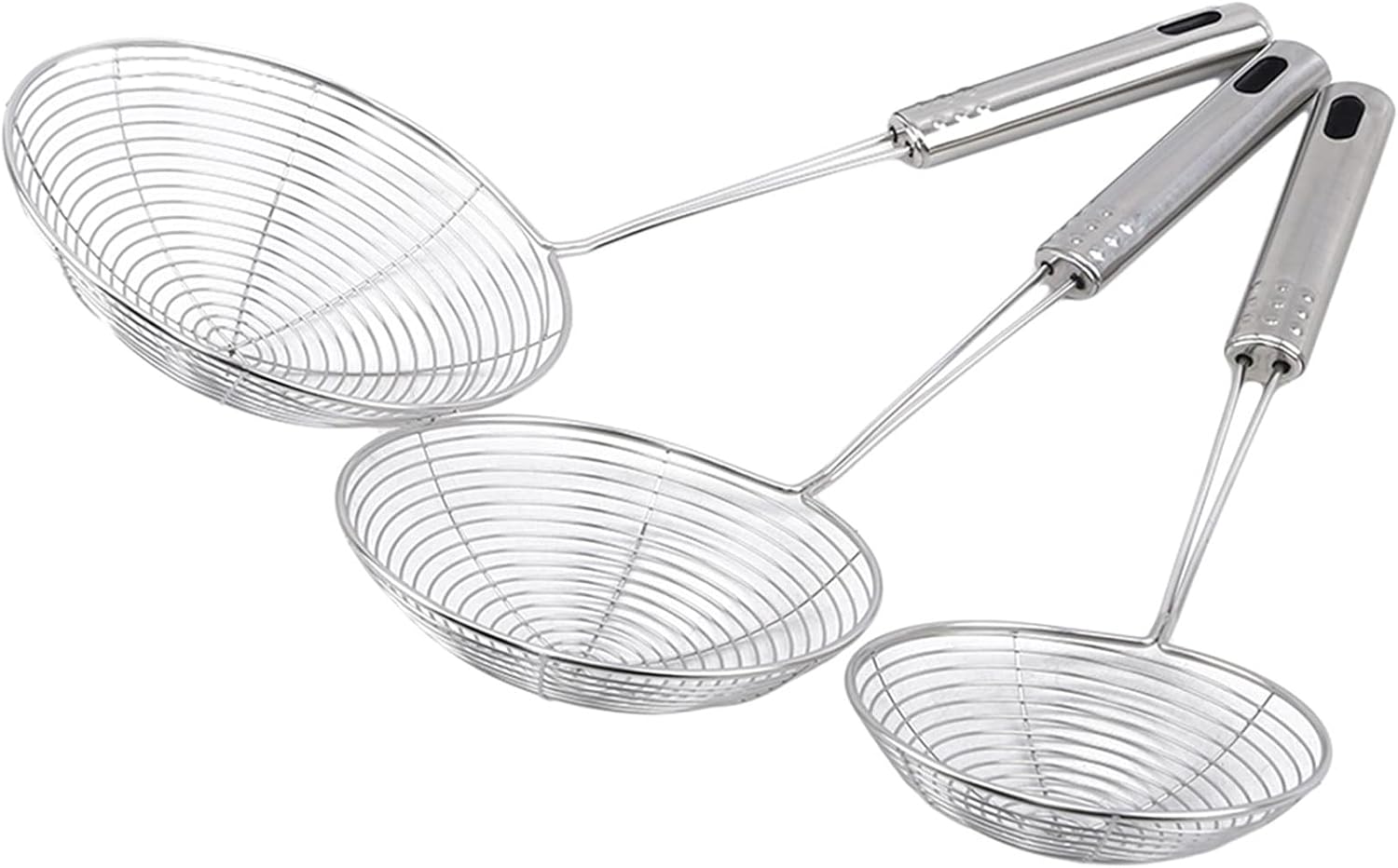 Amazon.com: GOMYIE Stainless Steel Spider Strainer Skimmer Spoon for ...