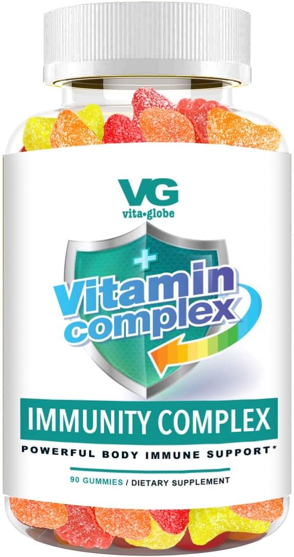 Amazon.com: VitaGlobe Vitamin Complex - Immunity Support Gummy, 63 ...