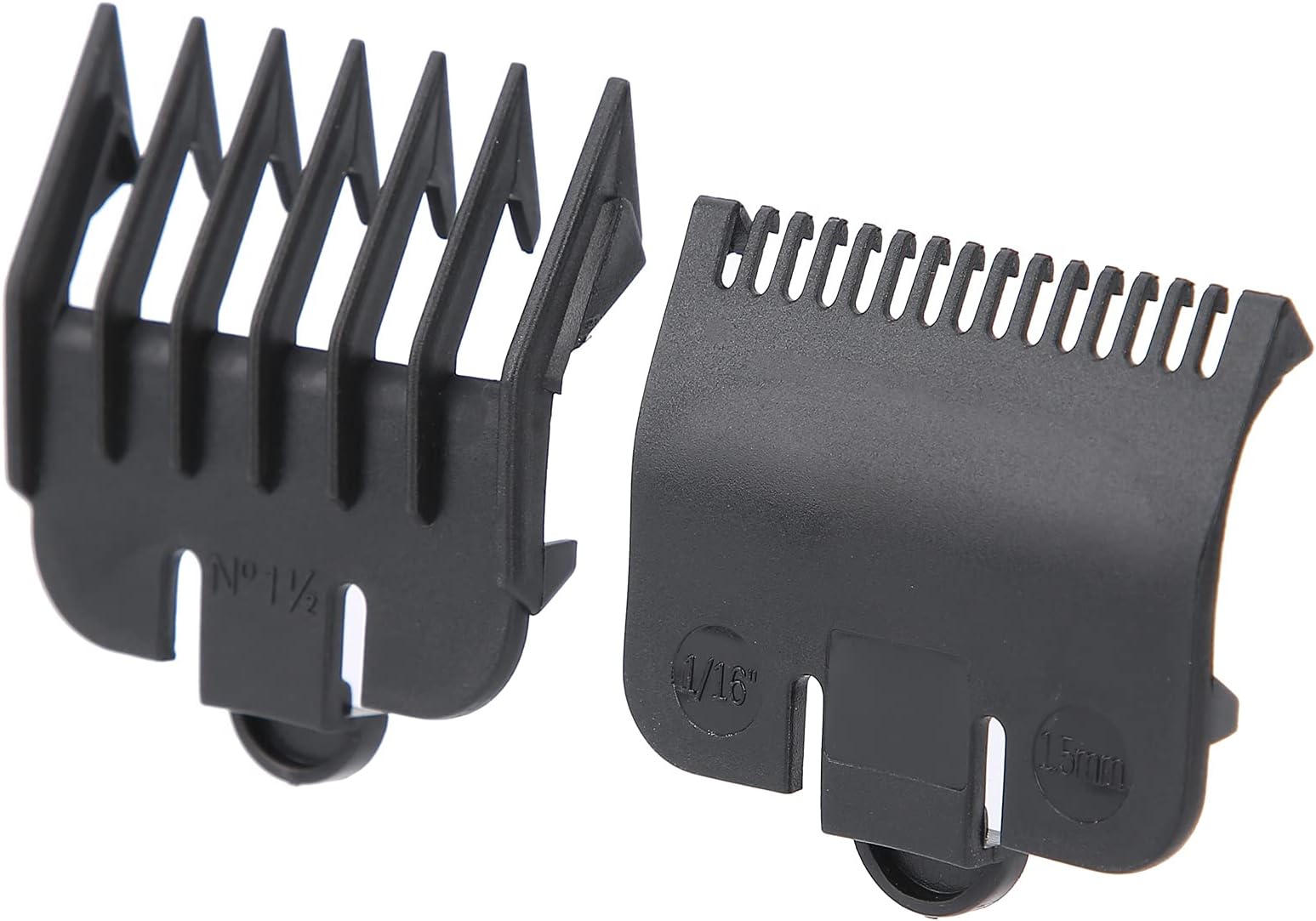 Amazon.com: Professional Hair Clipper Guards Guides, 2Pcs 1.5mm 4.5mm ...