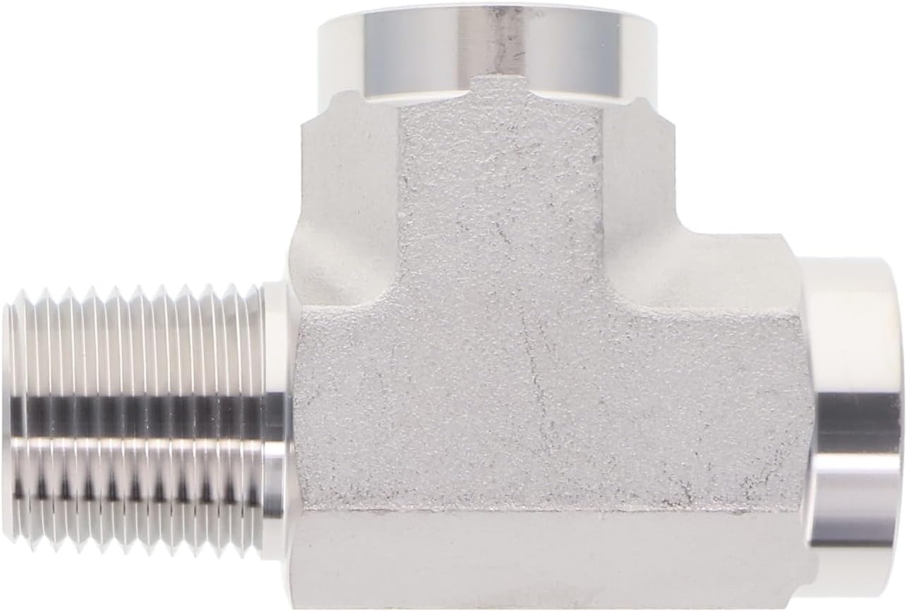 Amazon.com: HYDRAULICS DIRECT | 5602-06-06-06 | Street Tee 3/8" NPTF ...