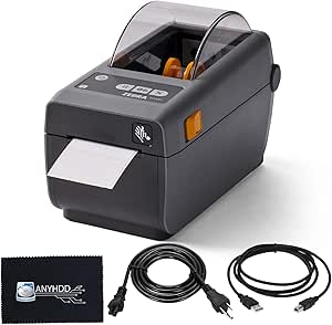 Amazon.com: Zebra ZD410 (ZD41022-D01000EZ) Direct Thermal Printer ...