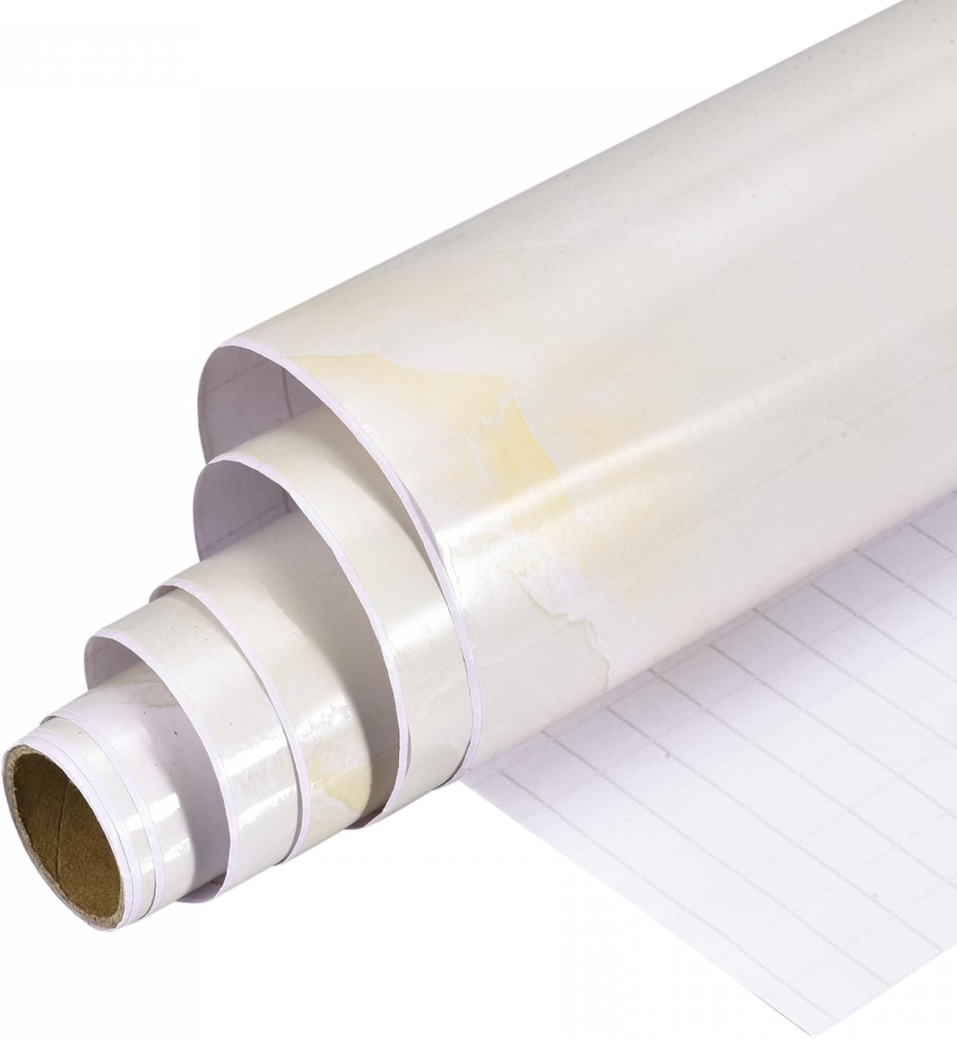 uxcell Marble Contact Paper, 23.7"x39.4"(600x1000mm) PVC Sticky ...